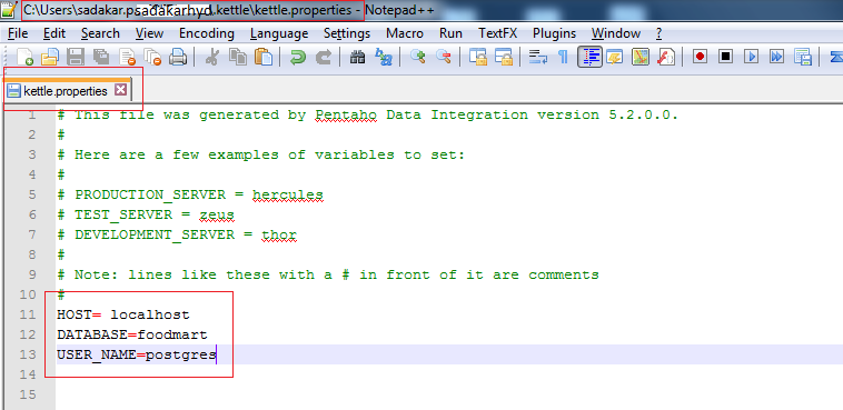 Hitachi Vantara Pentaho Bi Suite Tutorials Pentaho Data Integrationce Basics 4 Variables
