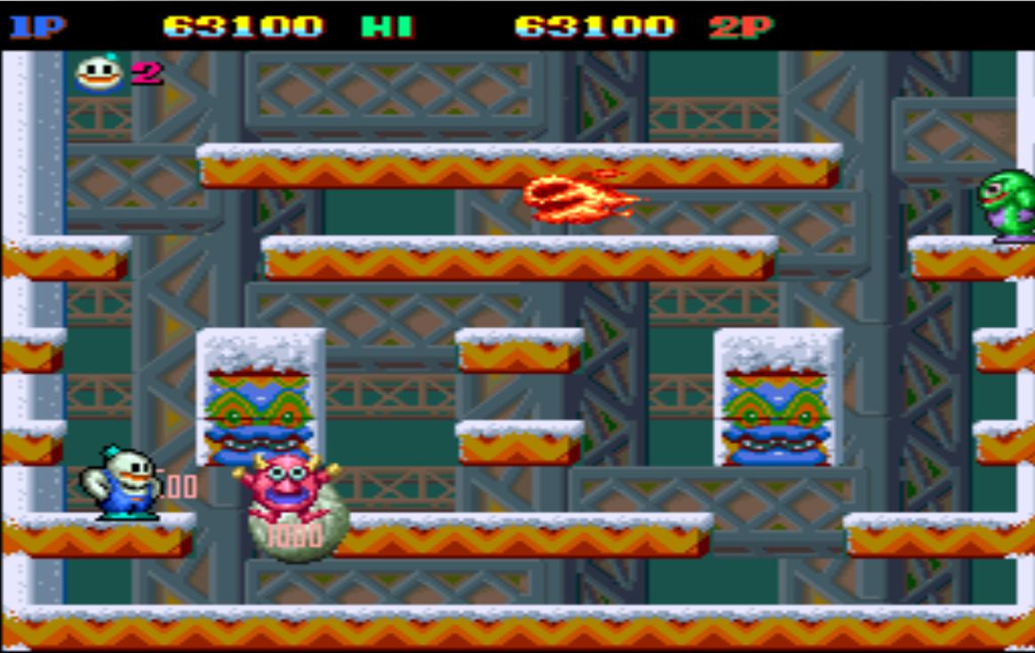 Clásicos de los 8, 16 y 32 bits.: Snow Bros
