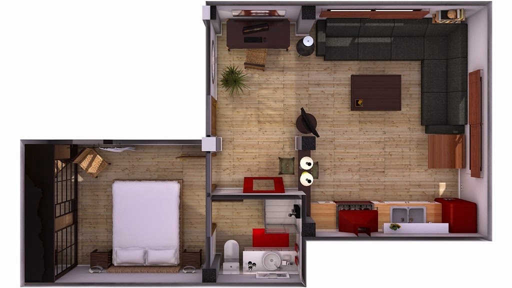 Recopilación de planos de casa pequeñas (mis minipisos)