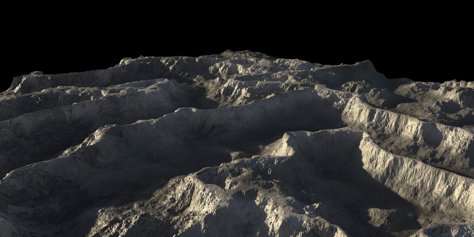 MK Visual Production: Terrain Test in Maya