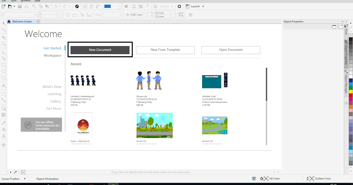 Membuat Desain Cover Block Note Dengan Corel Draw