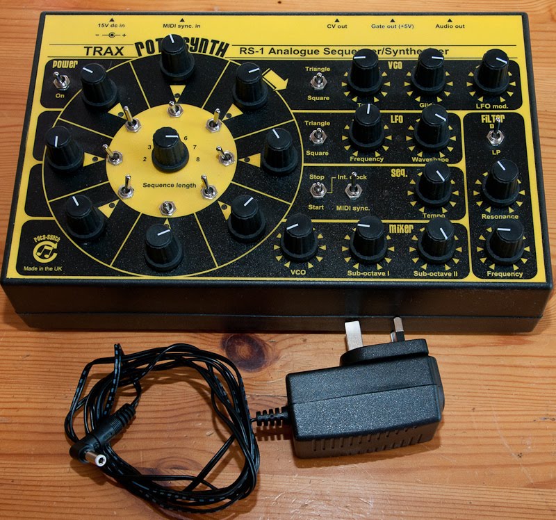 MATRIXSYNTH: Trax RS-1 Rotasynth Analogue Synth & Sequencer