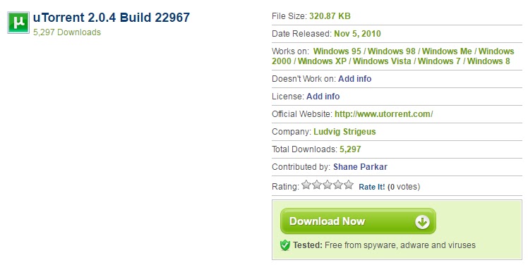 Old Torrent - oldversion.com