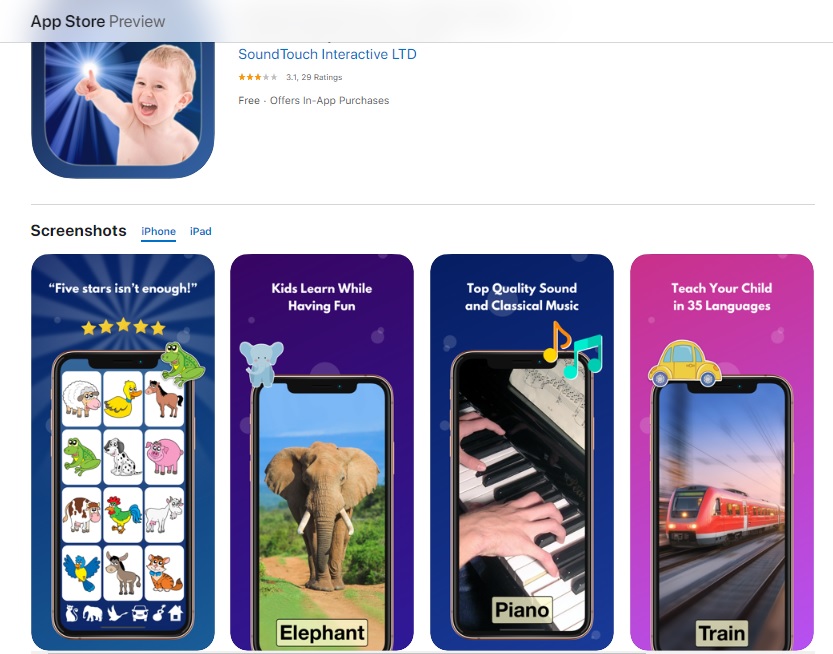 Sound Touch App Review - kids learn in a fun way - Proud Mommy of Queen ...