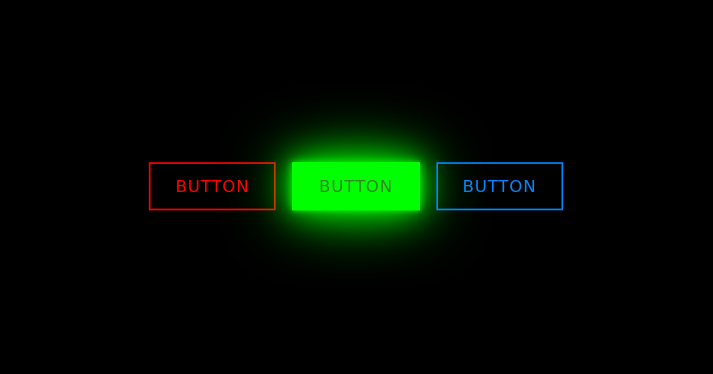 Neon button in HTML