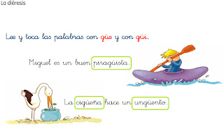 EL BLOG DE PRIMERO: PALABRAS CON "GÜE" Y CON "GÜI"