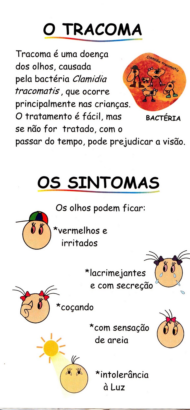 Escola Vera: TRACOMA