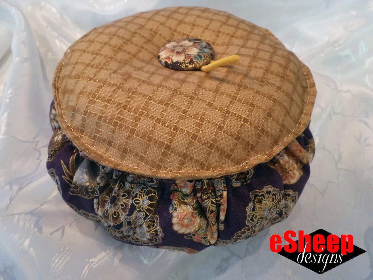 eSheep Designs: Free Pattern/Tutorial: Stacking CD Baskets