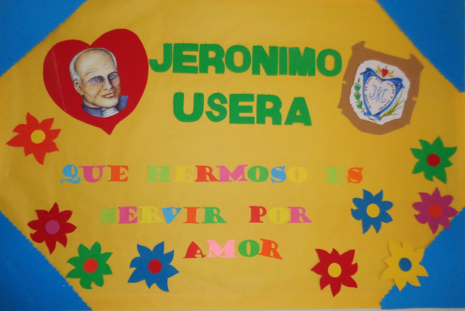 COLEGIO AMOR DE DIOS-CAUDETE: HOY: FIESTA PADRE USERA