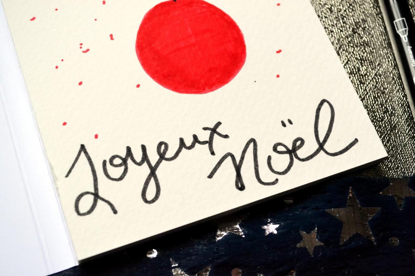 Blog L'univers de Mel: Cartes de Noël : des DIY simples et rapides