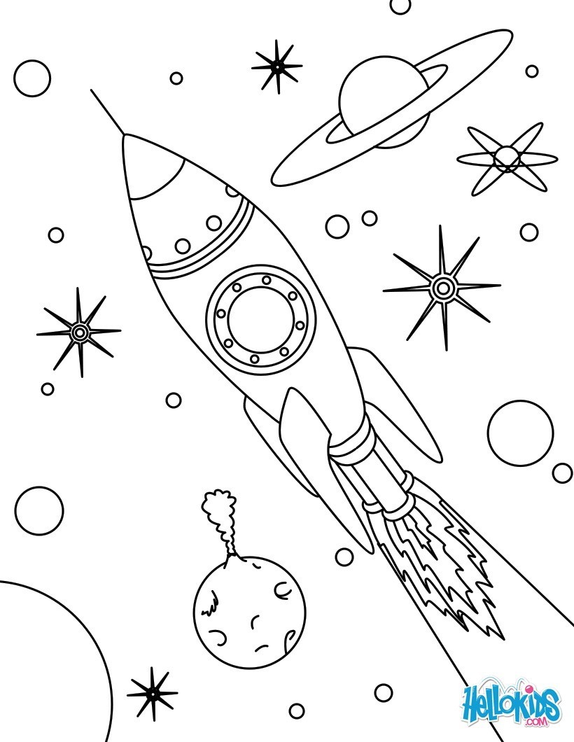 Space Coloring Pages ~ Coloring Pages