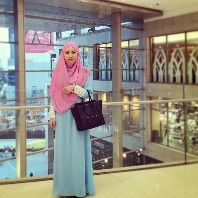 Fesyen cara pemakaian selendang - ! Love Is Cinta