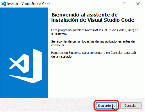 Descarga e Instalación de Visual Studio Code