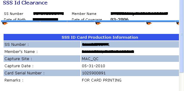 BEYOND THE HORIZON...: When will I receive my SSS ID card?