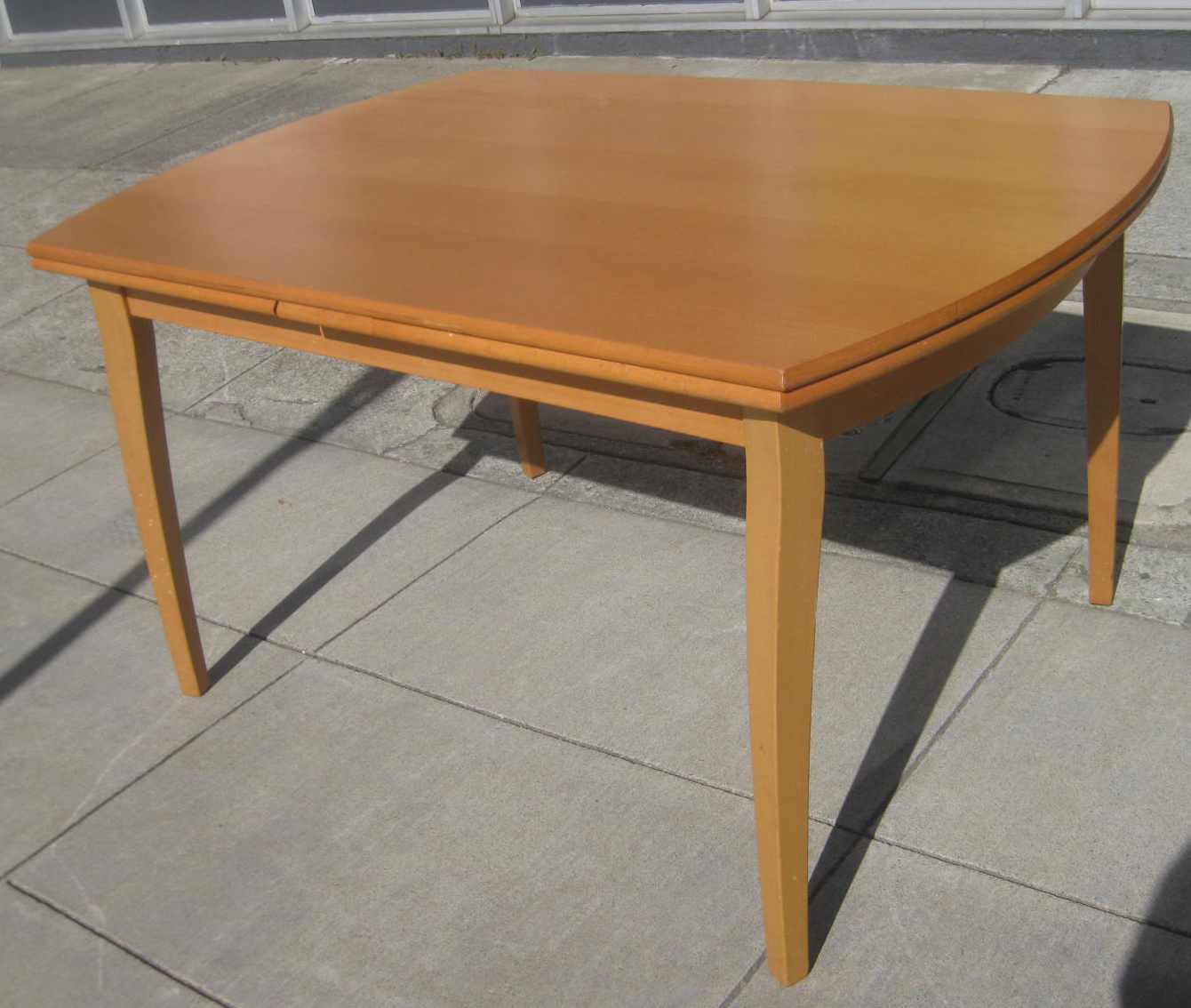 UHURU FURNITURE & COLLECTIBLES: SOLD - Draw-Leaf Table - $45