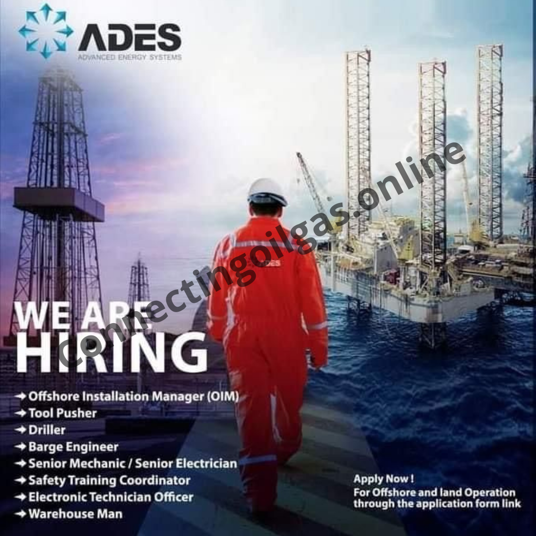HIRING ADES DRILLING COMPANY