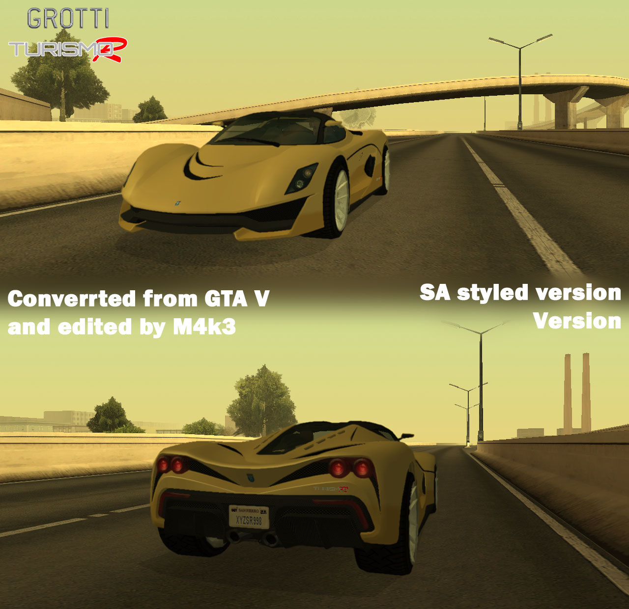 M4k3 mods: [REL] GTA V Grotti Turismo R