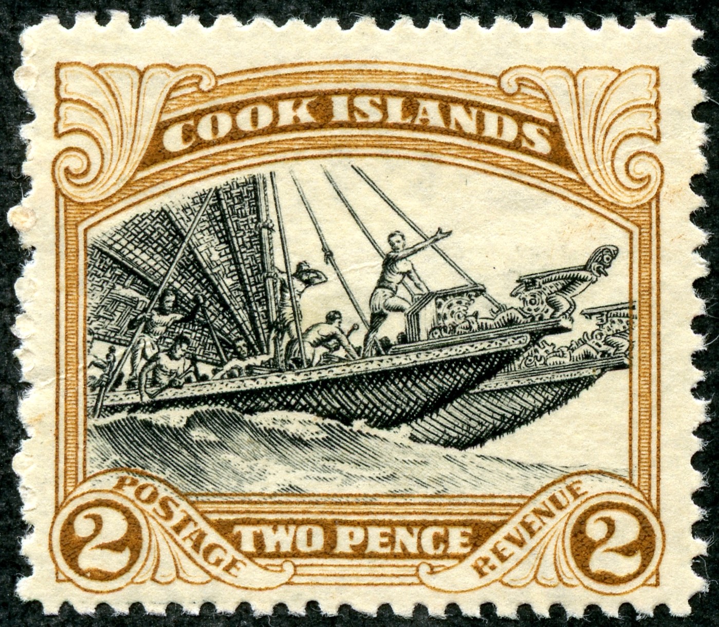 Big Blue 1840-1940: Cook Islands - a closer look