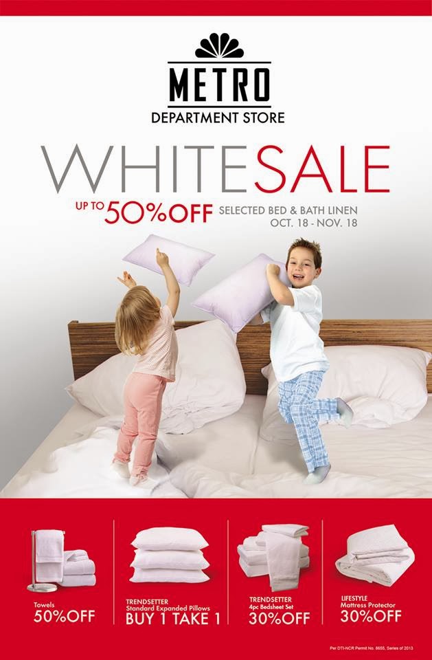 Manila Shopper: Metro Department Stores Travel Gear & While Sale: Oct ...