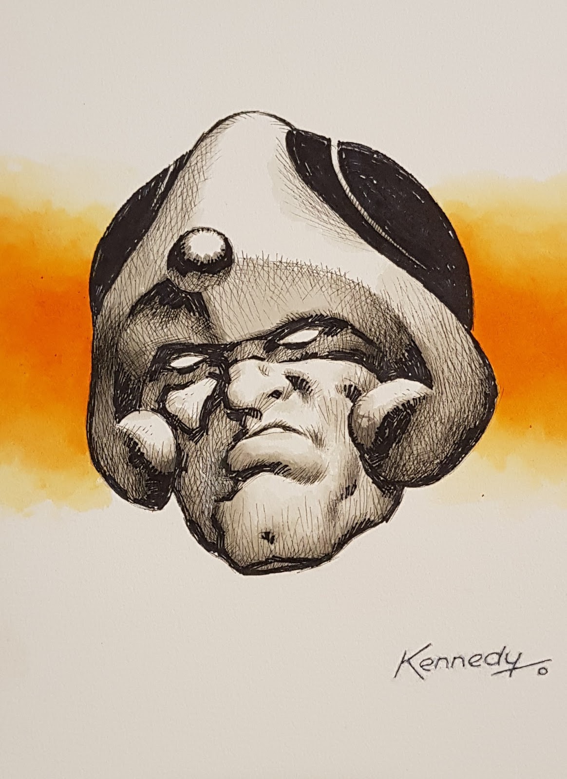 Ian Kennedy Art: Portfolio; Dredd, Strontium Dog, Rogue Trooper
