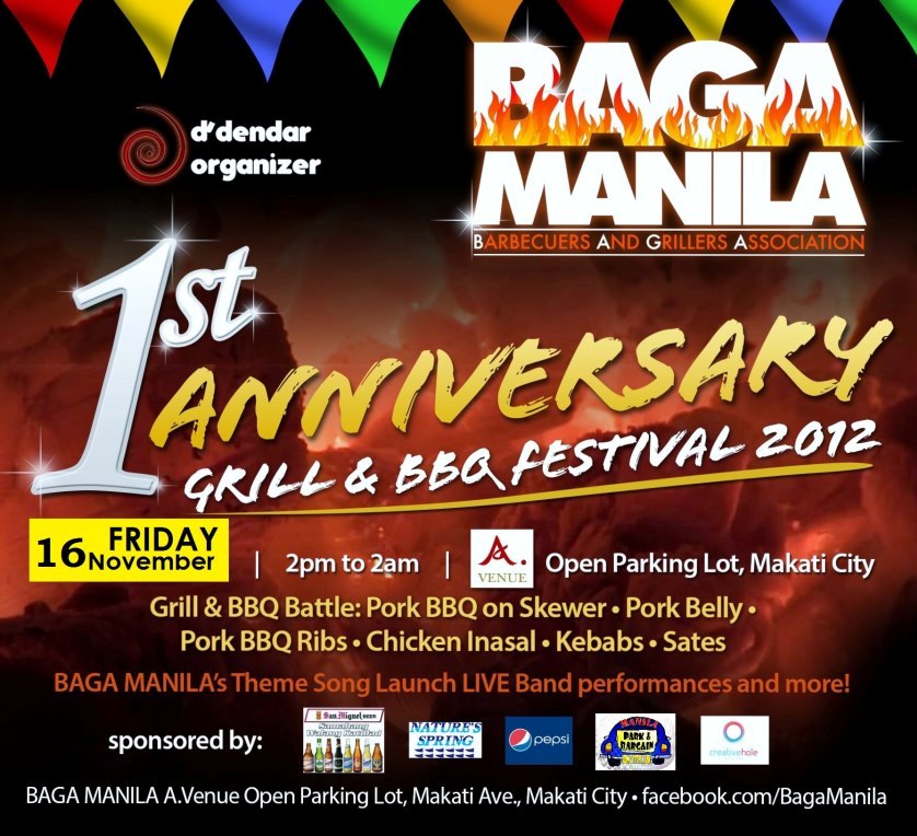 Baga Manila Grill and BBQ Festival ~ Wazzup Pilipinas News and Events