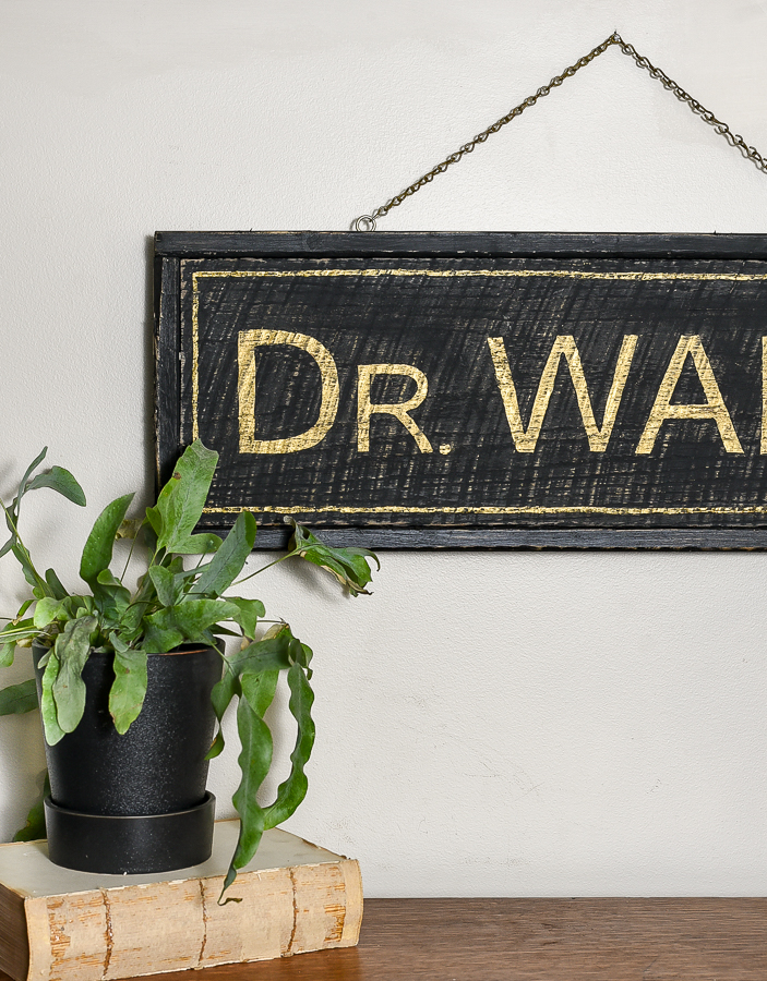 How to Make a Vintage Inspired Sign | Little House of Four - Creating a ...