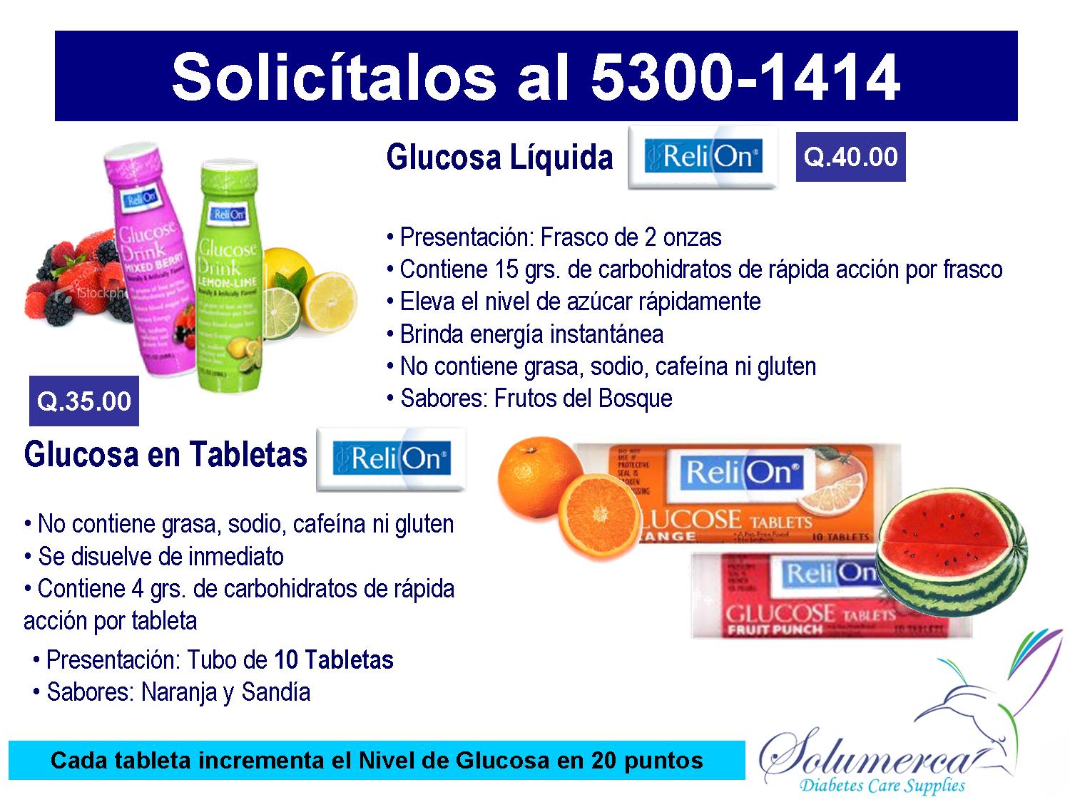 SOLUMERCA: ¿Azúcar Baja? Te brindamos una solución controlada