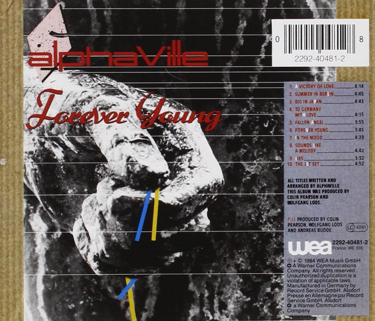 Classic Rock Covers Database: Alphaville - Forever Young (1984)