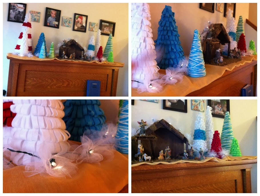 I have a little "tutorial" for the cute fluffy lights as well. Coming up!