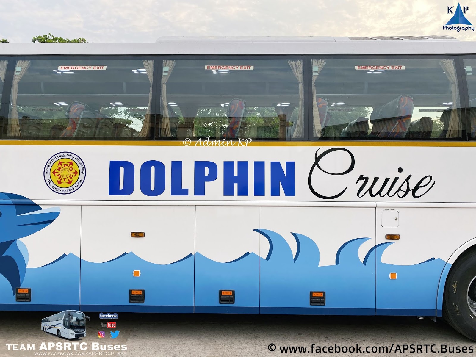 APSRTC DOLPHIN CRUISE BUS | VOLVO B11R 14.5m Multi Axle.