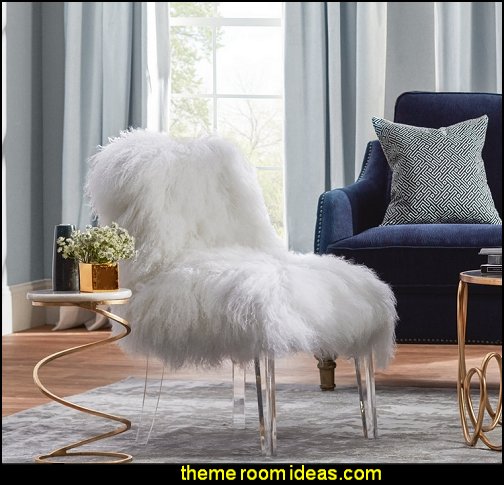 Decorating theme bedrooms - Maries Manor: faux fur home decor - fuzzy ...