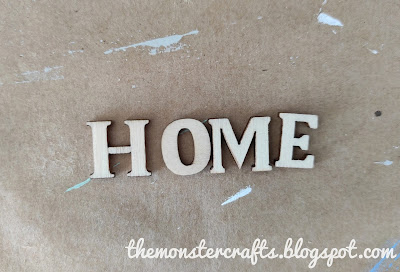 Quick craft: letter decor