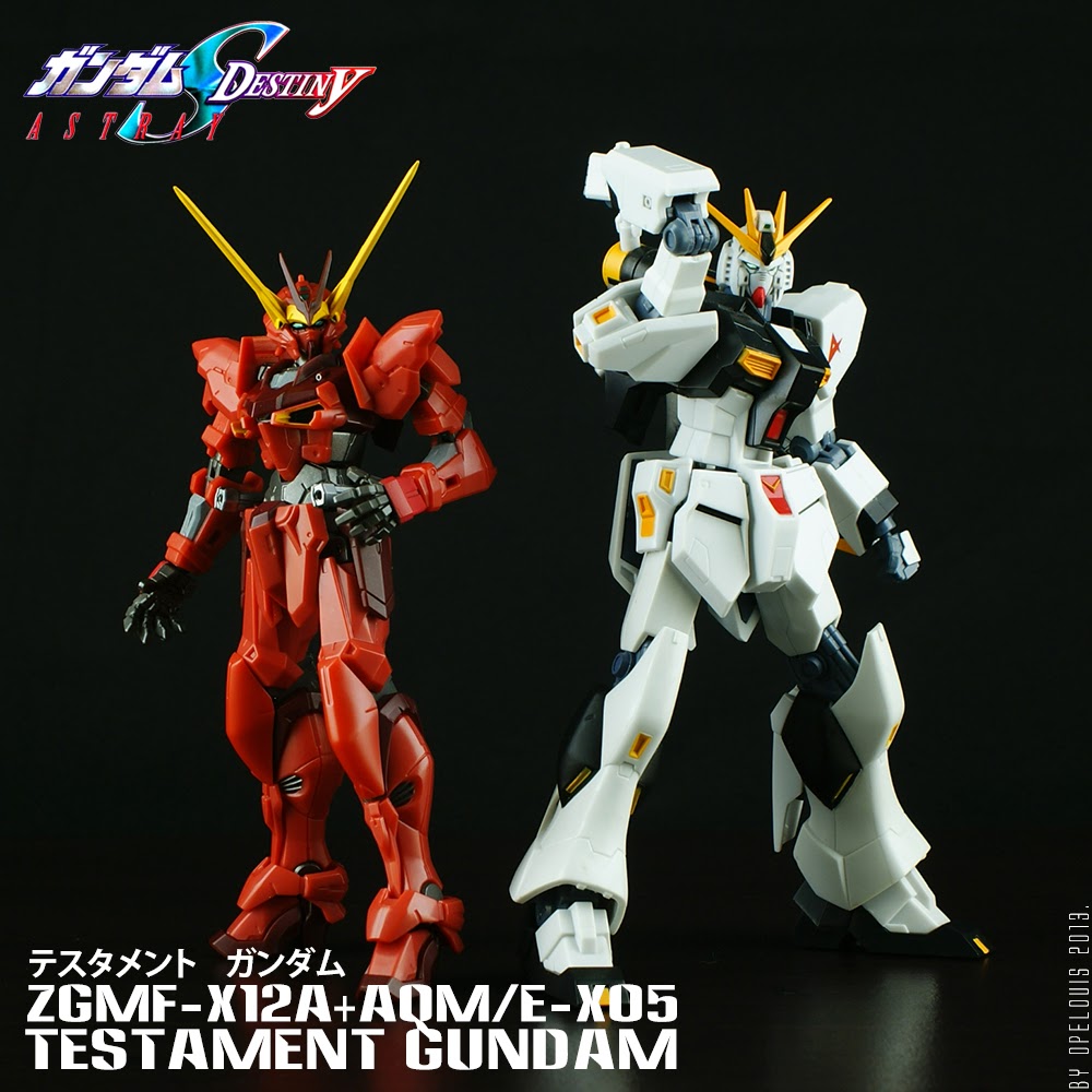 Opelouis's Toys Collection: Robot Spirit ZGMF-X12A+AQM/E-X05 Testament ...