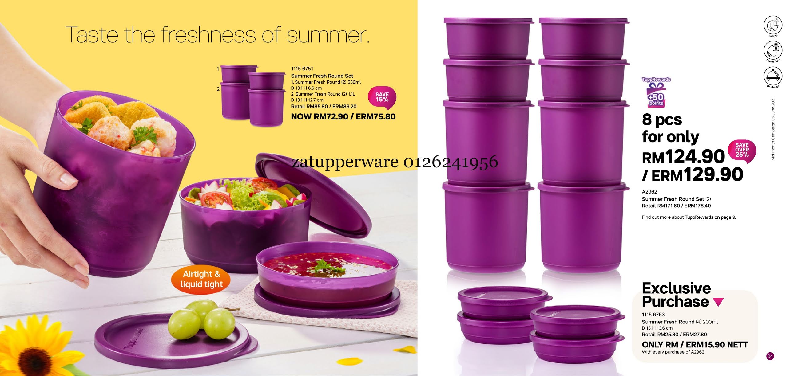 Za Tupperware Malaysia : June 2021