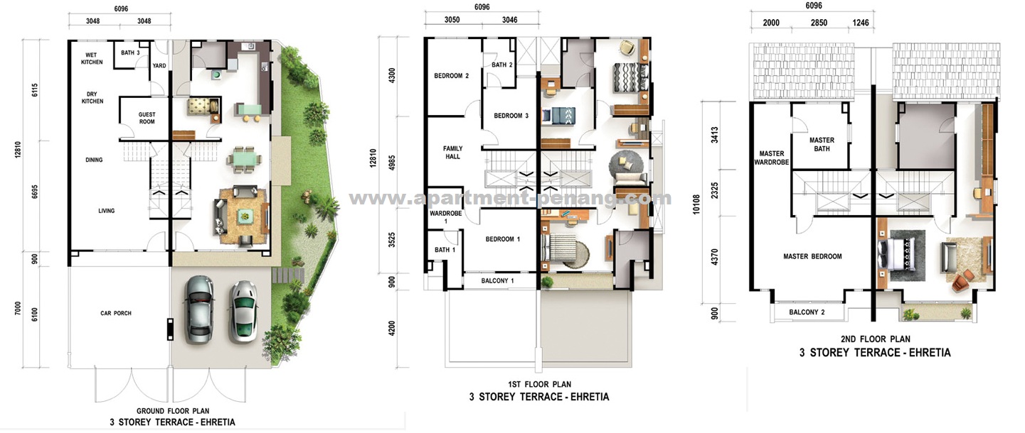 Ehretia @ Setia Greens Penang Property | Penang.MalaysiaCondo.com