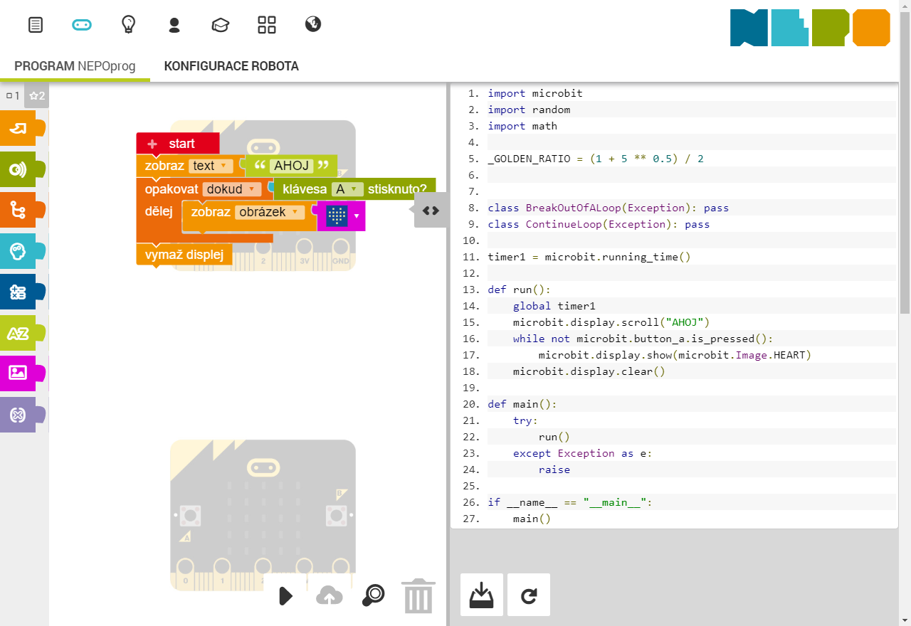 V čem programovat micro:bit?