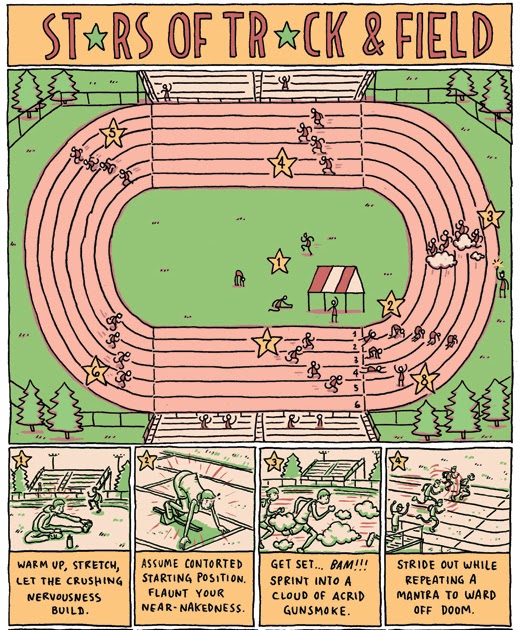 INCIDENTAL COMICS: Track and Field