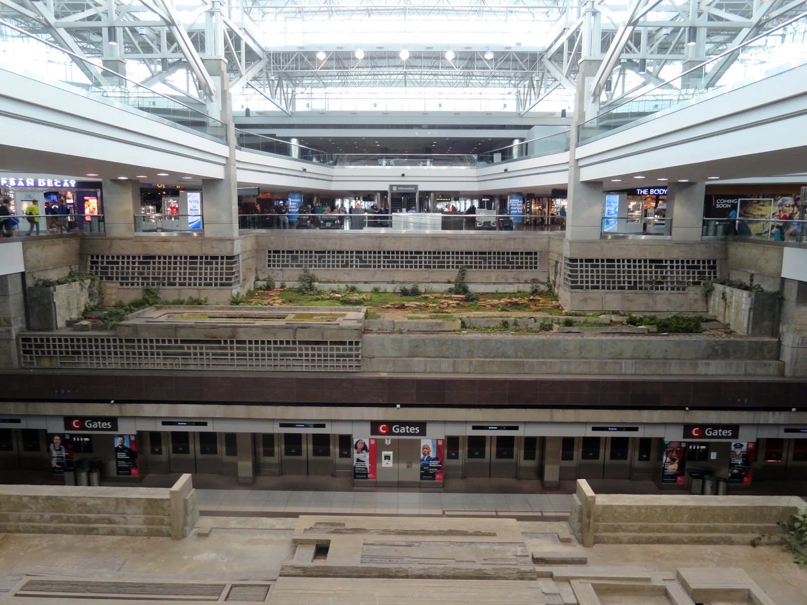danger garden: The Garden in Concourse C