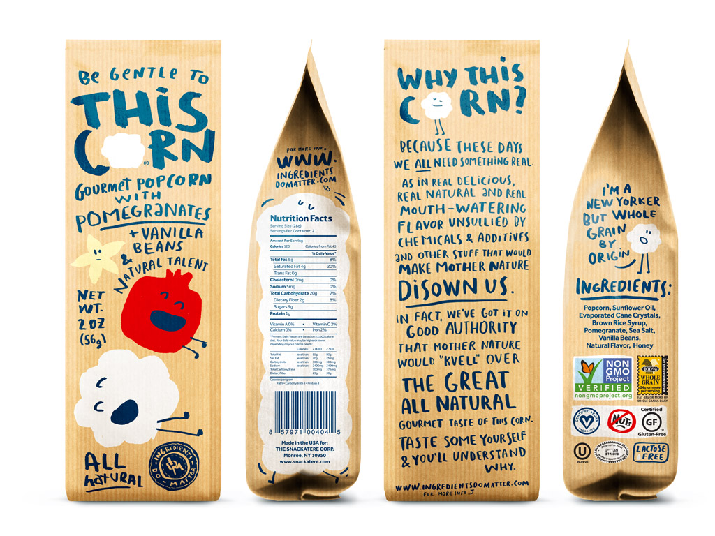 This Corn on Packaging of the World - Creative Package Design Gallery