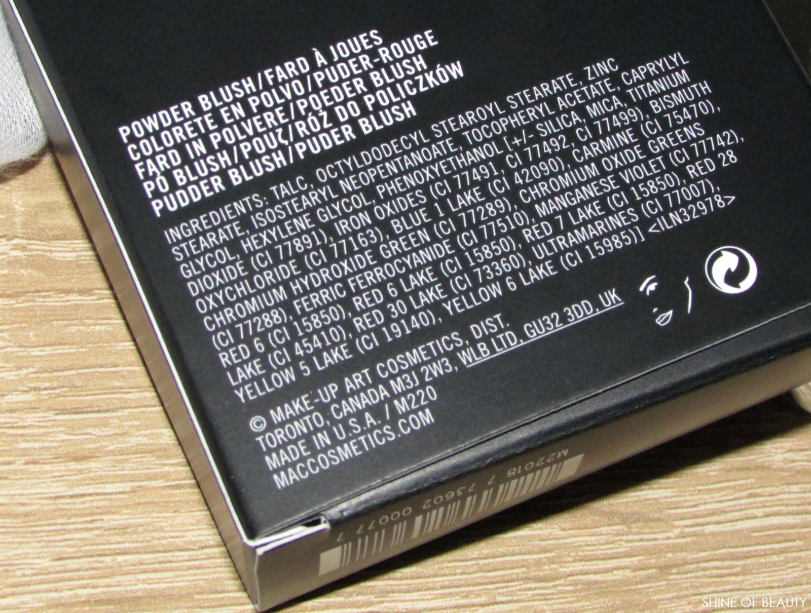 MAC Powder Blush - Mocha — Shine Of Beauty