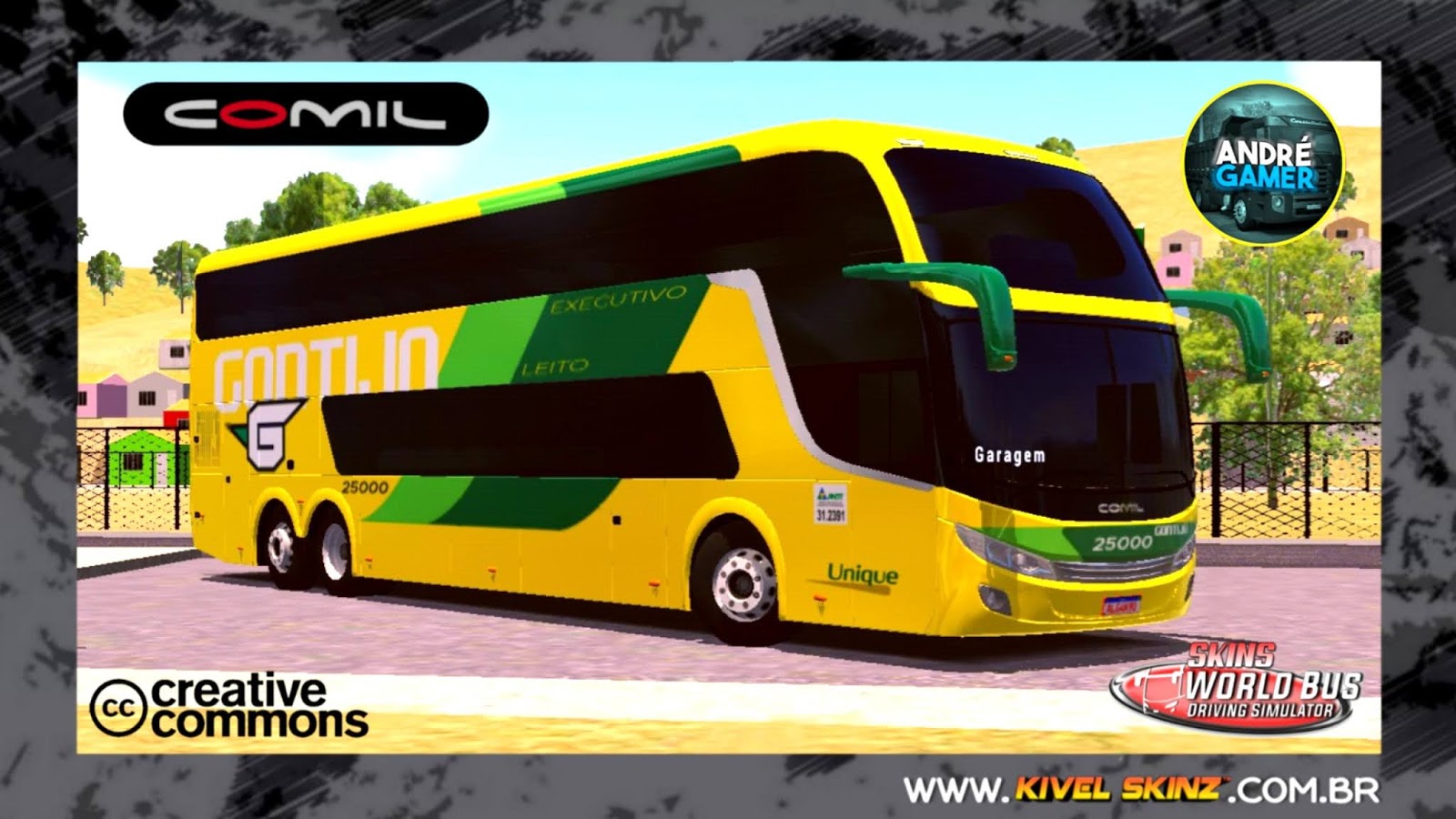 COMIL CAMPIONE INVICTUS DD - VIAÇÃO GONTIJO (NOVA PINTURA)