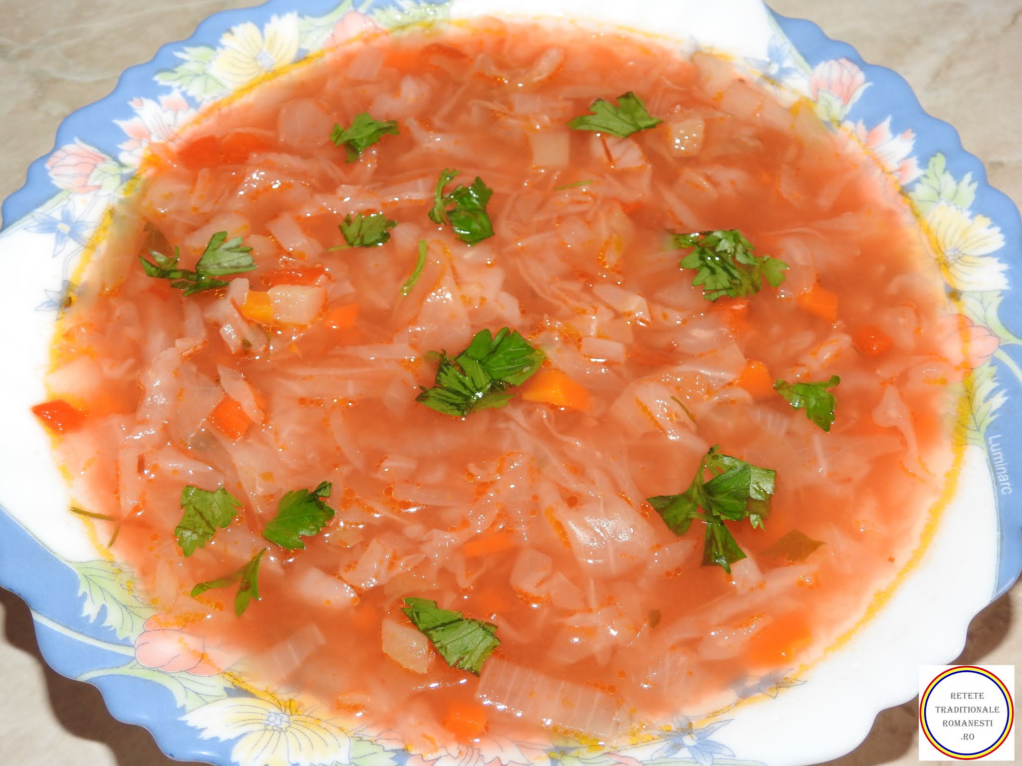 Supa de varza reteta | Retetetraditionaleromanesti.ro