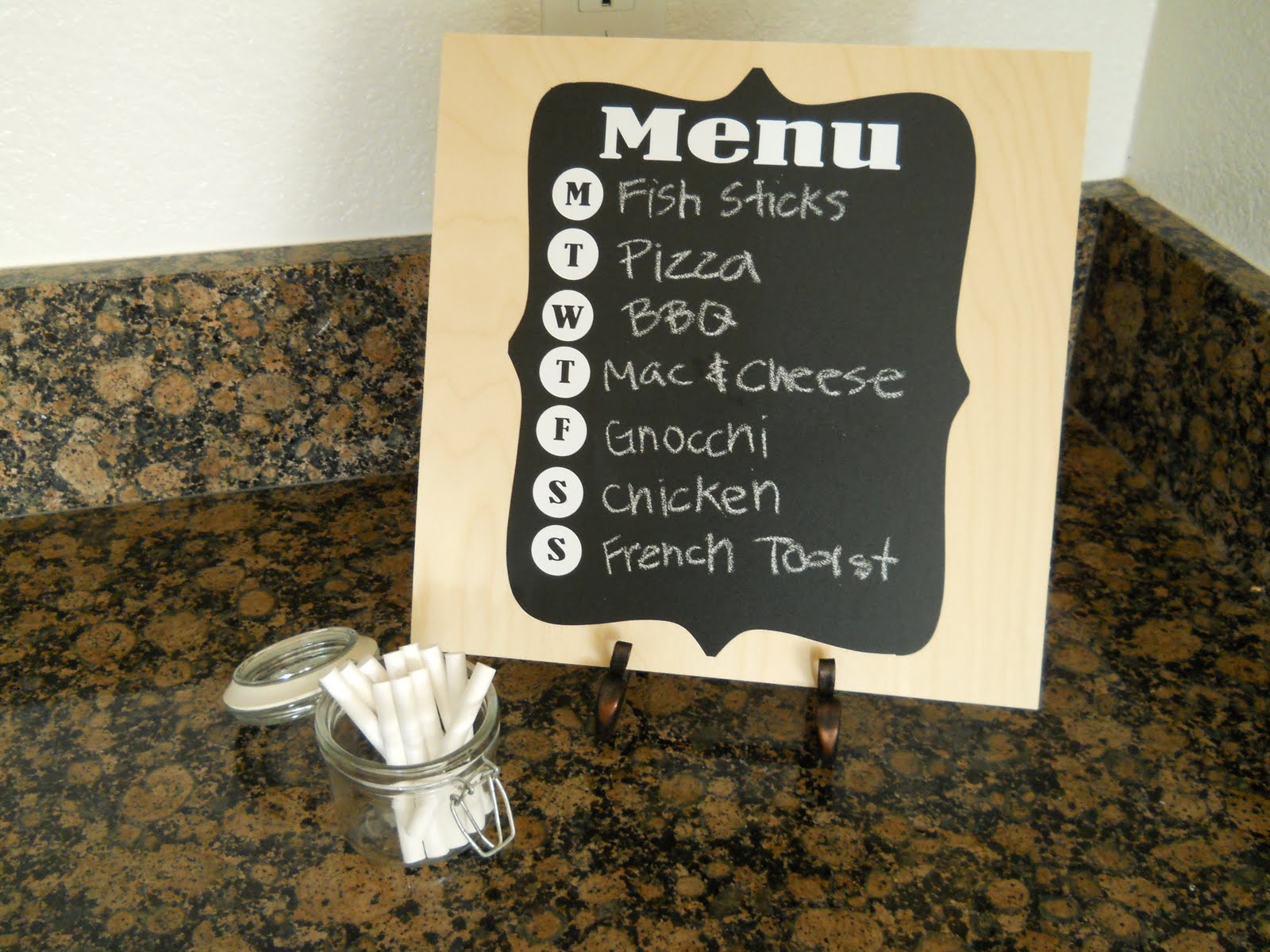 Sunnyside Up!: Kitchen Menu Board