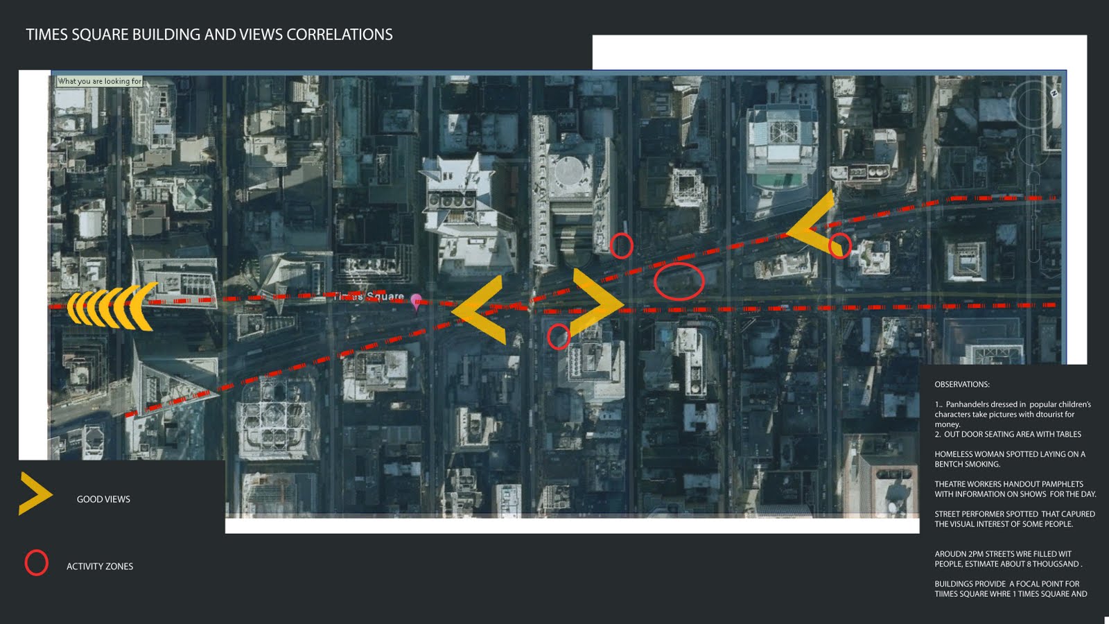 One Times Square Map