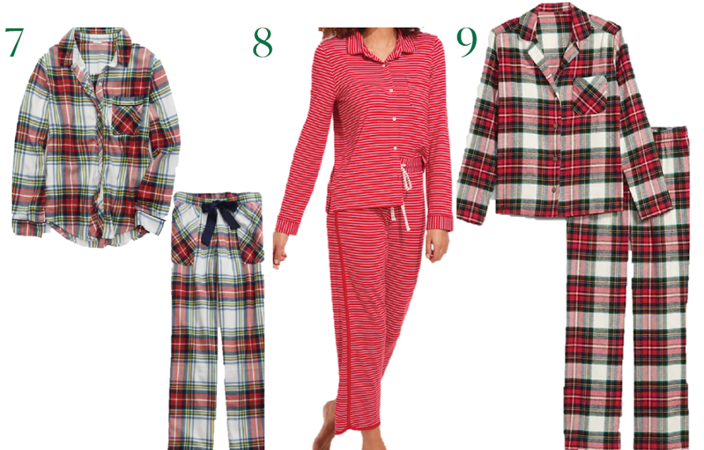 Festive Holiday Pajamas | Let's Get Preppy