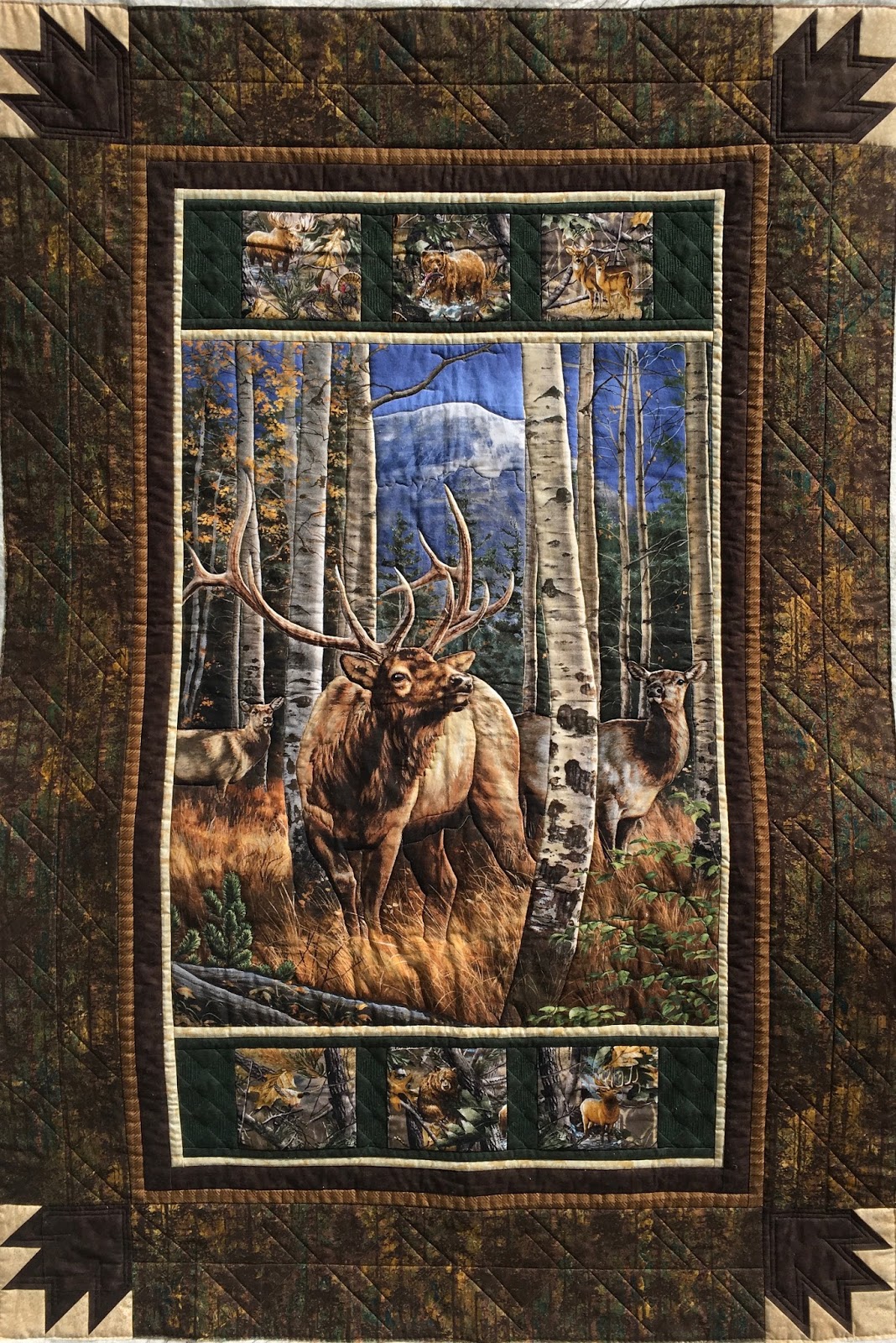 QUILTS AND SUCH: Rocky Mountain Elk!