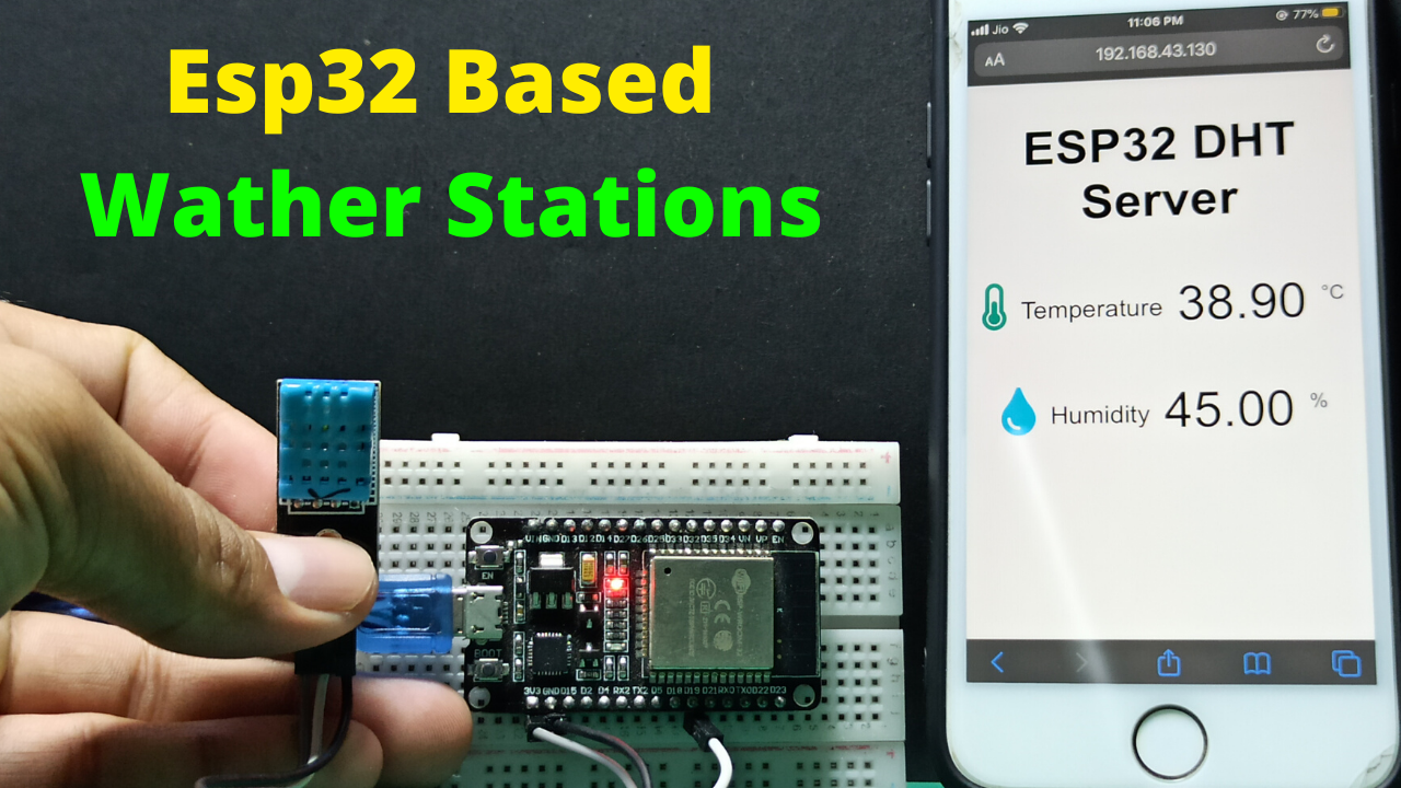 Esp32 Based Wather Stations
