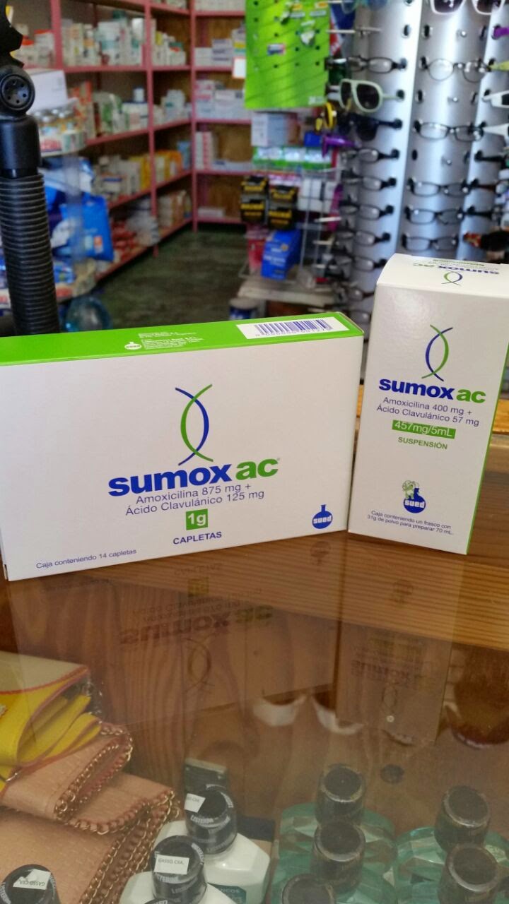 SOPORTE TECNICO SERVICE: acido clavulanico Sumox AC