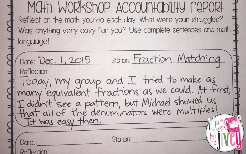 Math Workshop Planning Present - Ideas by Jivey