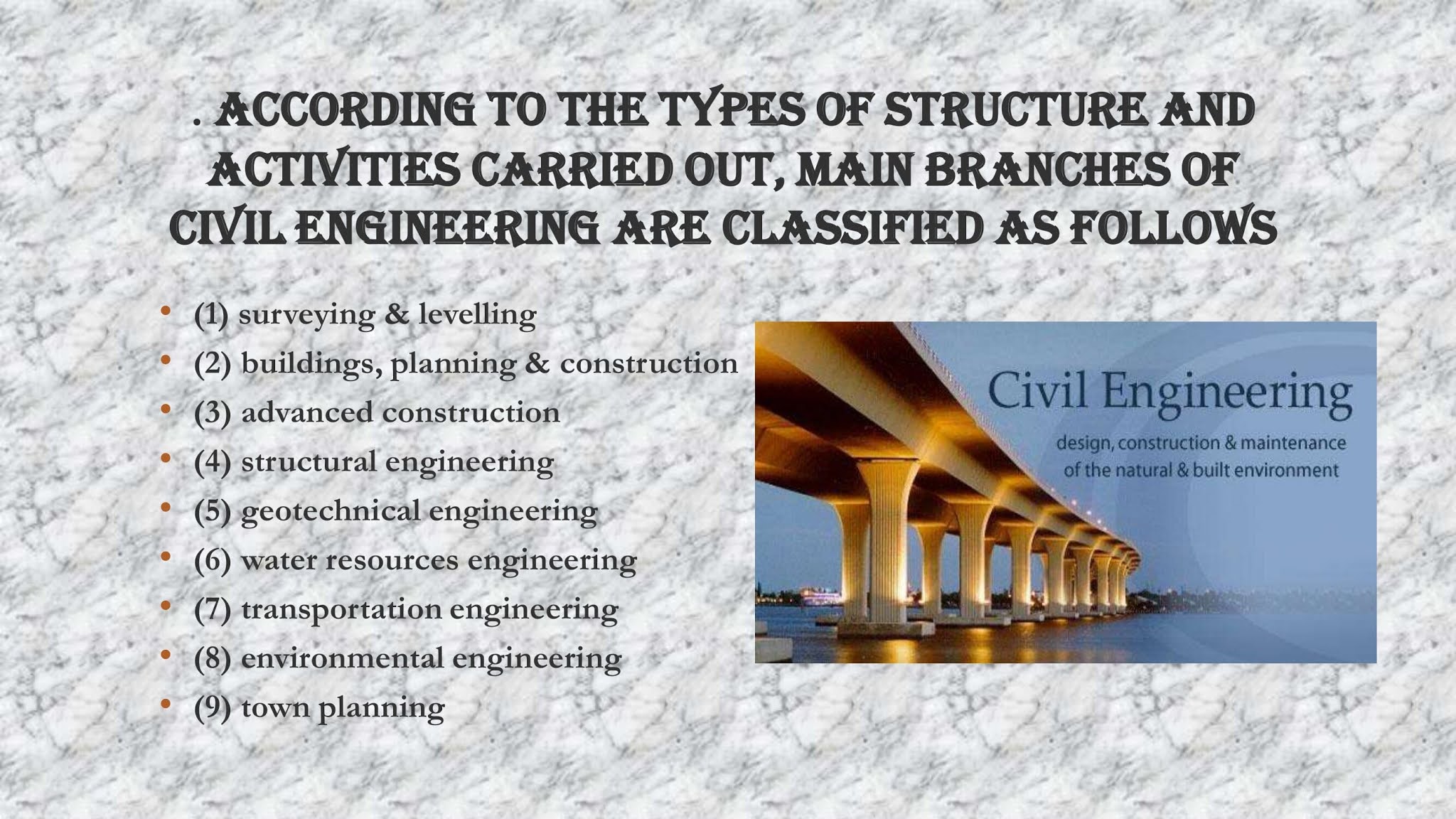 Civil engineering branches and scopes of civil engineering, Knowledge ...